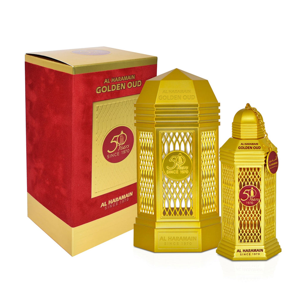 Al Haramain Golden Oud | EDP 100ML | UNISEX– Arabic Scent House